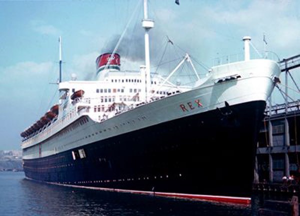 SS Rex, Italy's First Superliner : r/Oceanlinerporn