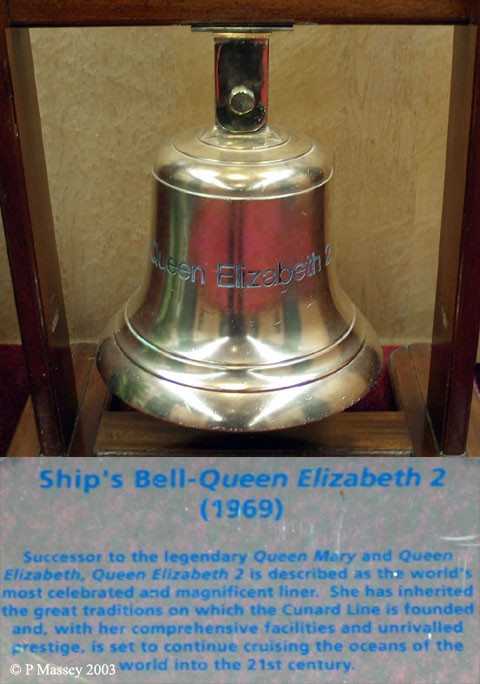 Part III - Interiors of QE2 following The Cunard Heritage Trail in part