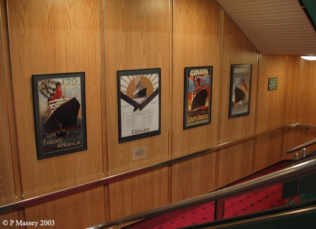Part III - Interiors of QE2 following The Cunard Heritage Trail in part